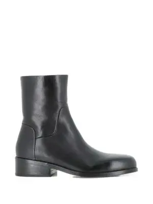 Marsèll Gnocco Side-zip Leather Ankle Boots - Black