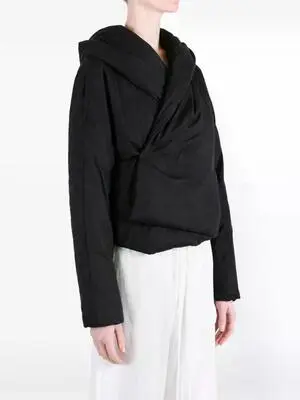 TAIGA TAKAHASHI Hooded Wrap Puffer Jacket