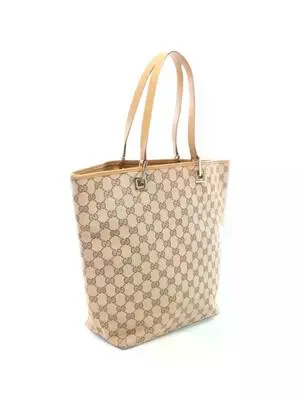 Gucci 2000s Gg Canvas Tote Bag - Neutrals