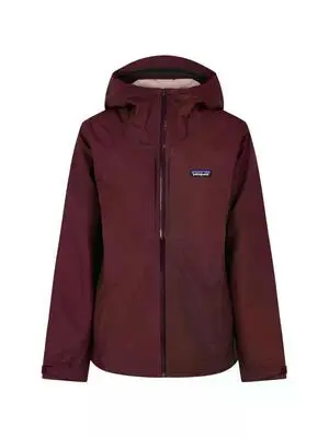 Patagonia Hooded Logo-patch Jacket - Red