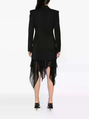 Barbara Bui Double-breasted Asymmetric-hem Dress