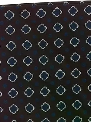 BOSS One Silk Pocket Square With Printed Pattern - Brown