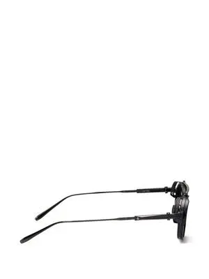 AKONI Infinity Round-frame Sunglasses