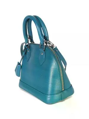LOUIS VUITTON 2013 Bb Alma Tote Bag - Blue