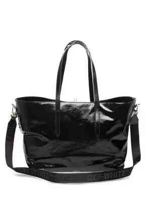 Off-White Binder Tote Bag - Black