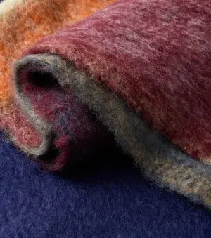 MANTAS EZCARAY Matisse Mohair And Wool-blend Throw