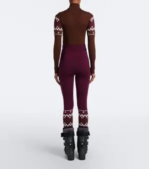 Perfect Moment Fair Isle Wool Bodysuit