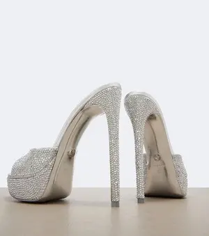 Gucci Julia Embellished Platform Sandals