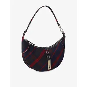 Polo Ralph Lauren Tartan-print Cotton Shoulder Bag