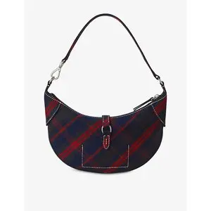 Polo Ralph Lauren Tartan-print Cotton Shoulder Bag