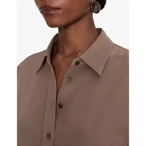 JOSEPH Joe Relaxed-fit Silk Crepe De Chine Blouse