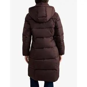 PHASE EIGHT Yasmine Removable-hooded Padded Puffer Coat