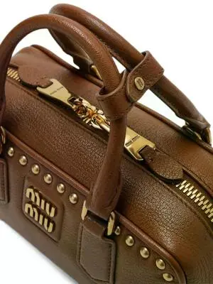 Miu Miu Arcadie Studded Leather Bag