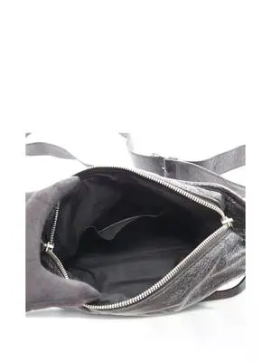 Balenciaga 2010s Neolift Leather Belt Bag - Black