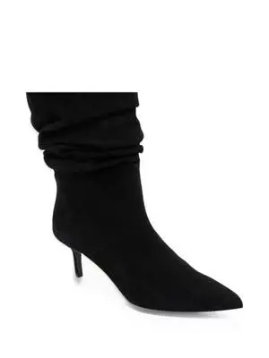 FABI Pointed-toe Slouchy Knee-high Boots
