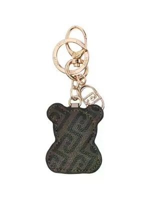 Liu Jo Bear-shape Logo-charm Keyring