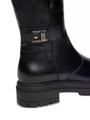 NEROGIARDINI Buckle-detail Ridged-sole Boots