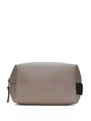Rains Logo-embossed Wash Bag - Neutrals