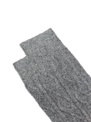 IN THE BOX Cable-knit Socks