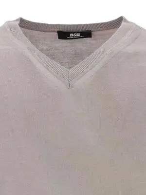 Alpha Studio V-neck Long-sleeve Sweater