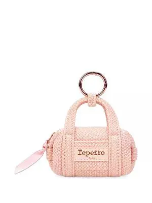 Repetto Mesh-texture Keychain - Pink