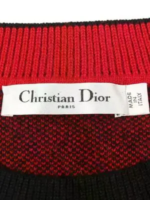 Dior 2010s J'adior 8 Gingham Sweater