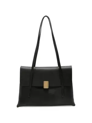 Khaite Blake Leather Shoulder Bag - Black