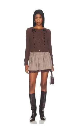 LoveShackFancy Dione Cardigan