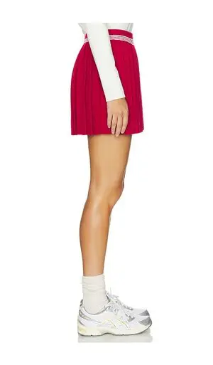 MALBON Violet Knit Skirt