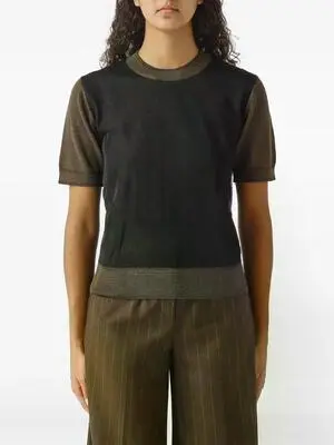NENETTE Melissa Colour-block Short-sleeved T-shirt
