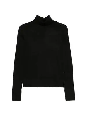 Patrizia Pepe Logo-plaque Wool Sweater