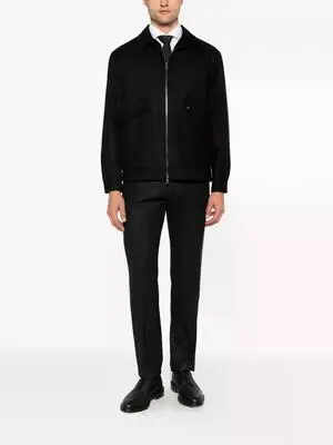 Tagliatore Zip-up Collared Jacket