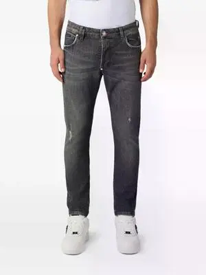 Philipp Plein Distressed Skinny-fit Jeans