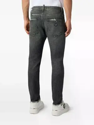 Philipp Plein Distressed Skinny-fit Jeans