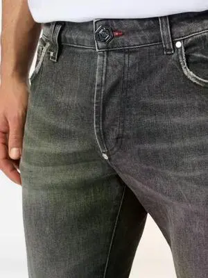 Philipp Plein Distressed Skinny-fit Jeans