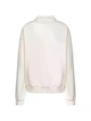 MC2 SAINT BARTH Logo-flock Polo Top