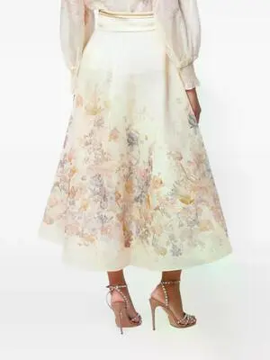Zimmermann Ascent Circle Midi Skirt