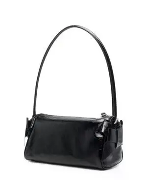 Miu Miu Logo-embossed Leather Tote Bag