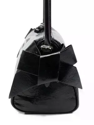Miu Miu Logo-embossed Leather Tote Bag