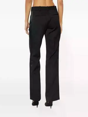Balmain Wool-blend Straight-leg Trousers