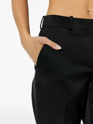 Balmain Wool-blend Straight-leg Trousers