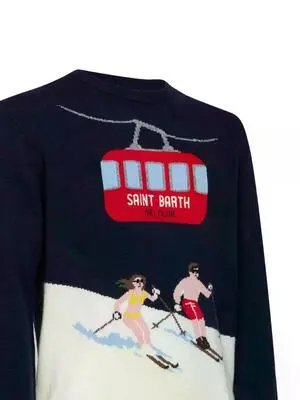 MC2 SAINT BARTH Jacquard-knit Sweater