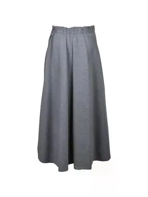 Brunello Cucinelli Elasticated-waist Jersey Midi Skirt