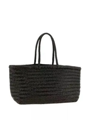 DRAGON DIFFUSION Woven Leather Tote Bag