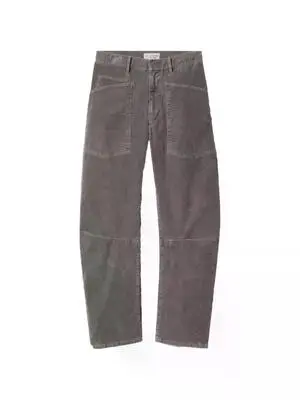 NILI LOTAN Shon Corduroy Trousers - Grey