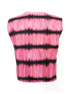 Alice + Olivia Tie-dye Cropped Tank Top - Pink