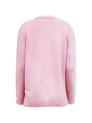 GANNI V-neck Knit Cardigan