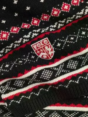 Polo Ralph Lauren Fair Isle Beanie Hat And Scarf Set - Black