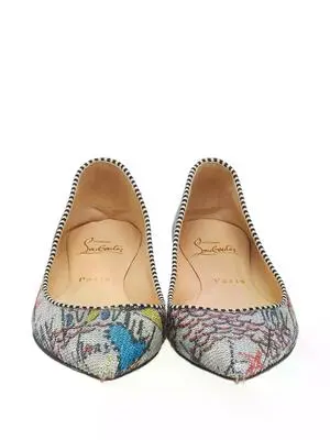 CHRISTIAN LOUBOUTIN Sequin-embellished Ballet Flats