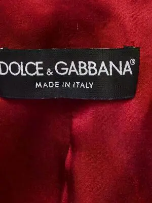 Dolce & Gabbana Double-breasted Velvet Blazer